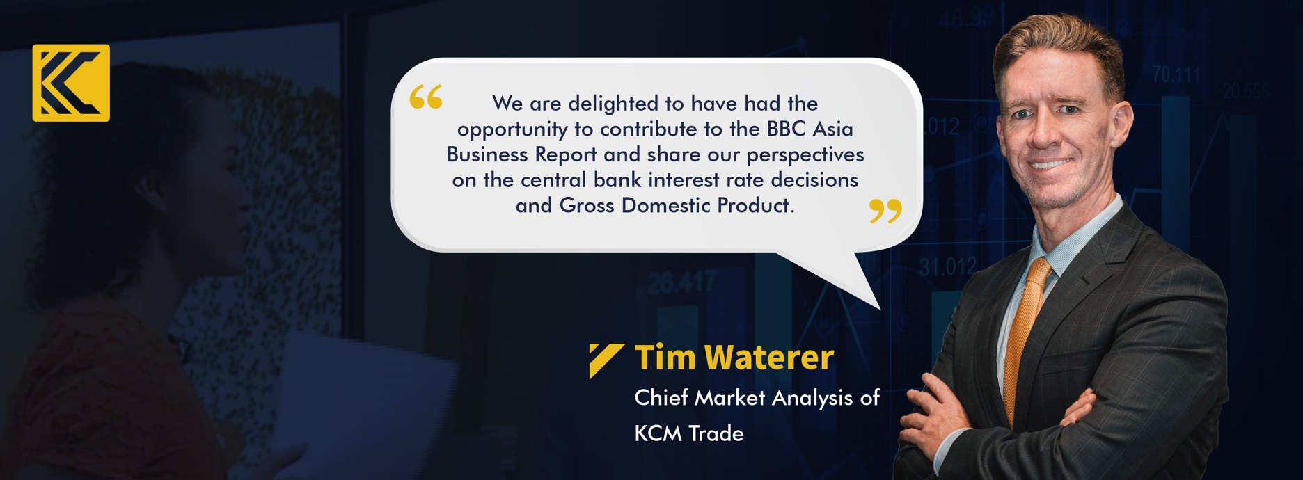 KCM Trade News - KCM Trade Made A Special Appearance on BBC TV